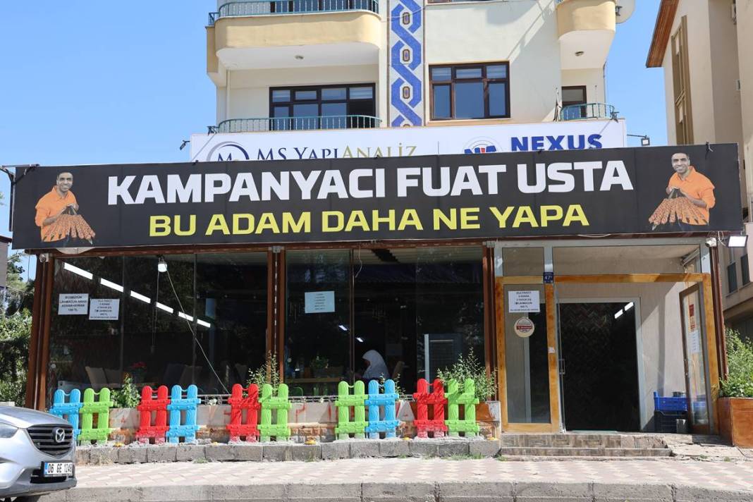 O kentteki lokantada kebap fiyatlarını görenlerin gözleri fal taşı gibi ...