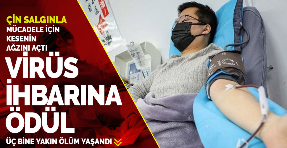 Koronavirüse yakalandığını bildirene bin 400 dolar ödül