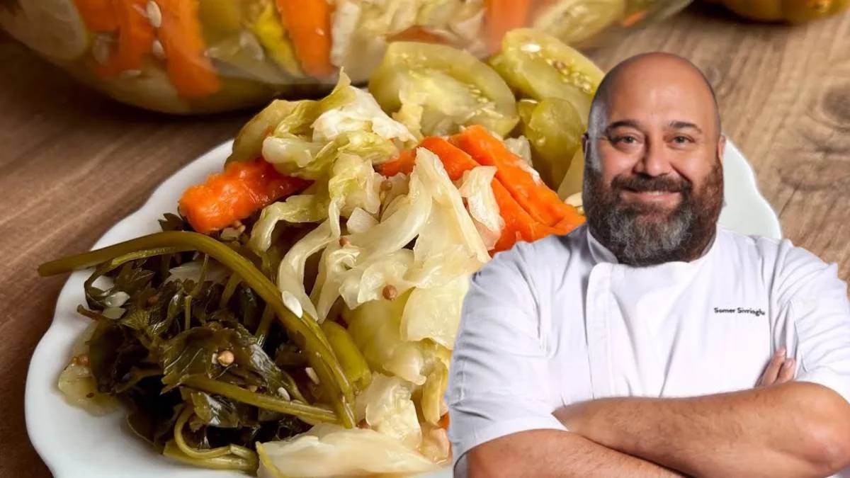 Somer Şef kütür kütür turşu için kimsenin bilmediği sırrı açıkladı! Ne ...