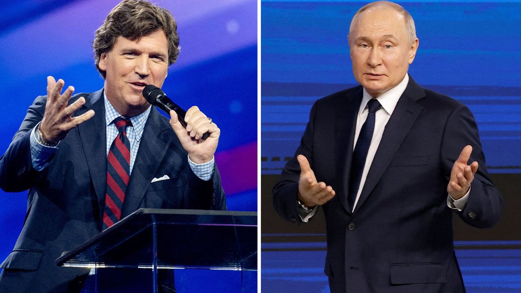 Putin Eski Fox News Sunucusu Carlsonla Röportaj Yaptı