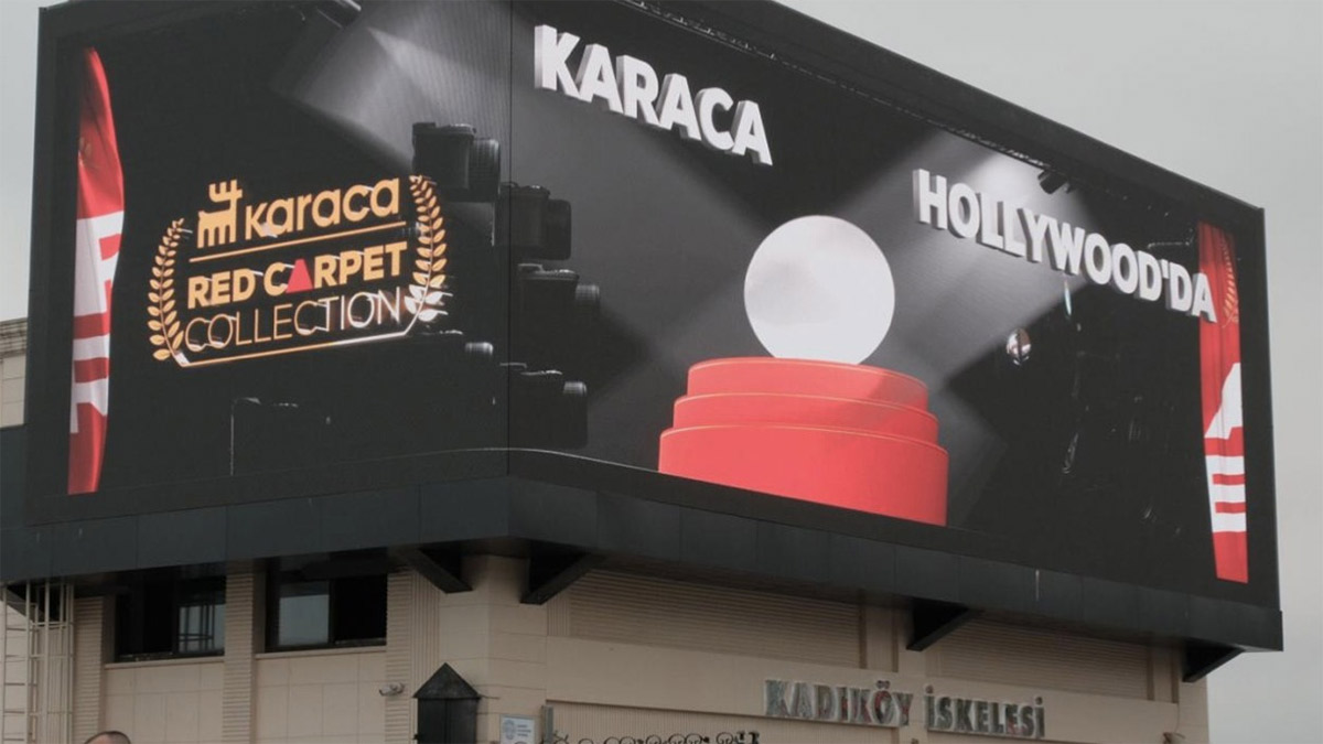 İstanbul'un Şehir Hatları iskelelerinde 3D reklam şöleni