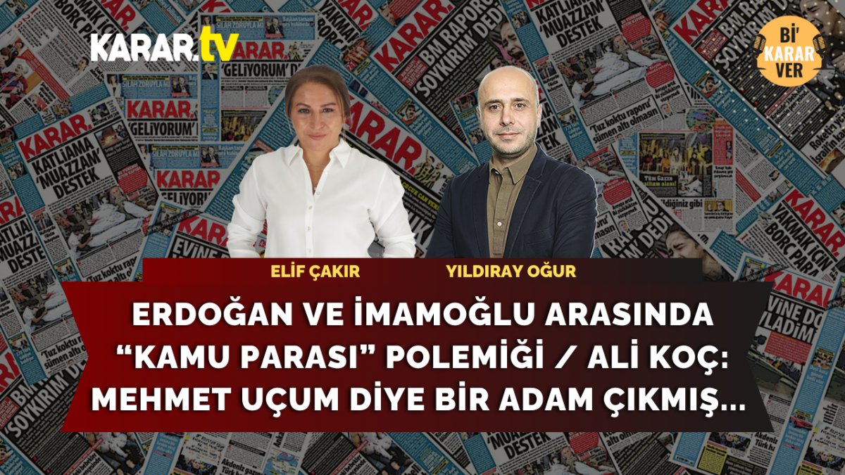 Erdoğan ve İmamoğlu arasında “kamu parası” polemiği / Ali Koç: Mehmet ...