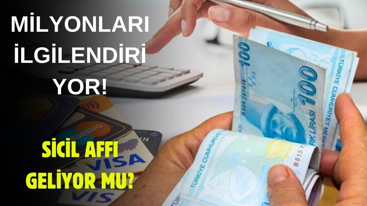 Binlerce vatandaşa sicil affı geliyor! Torba yasayla meclise taşındı ... Binlerce vatandaşa sicil affı geliyor! Torba yasayla meclise taşındı ...