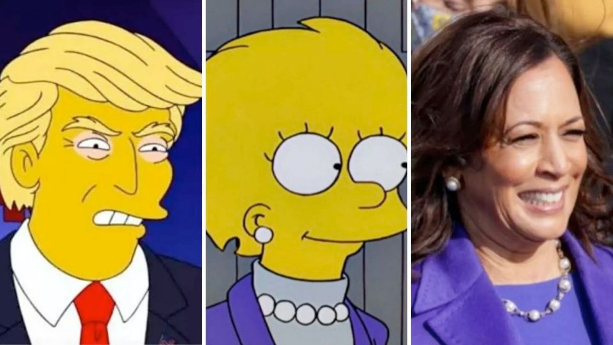 Simpsonlar bunu da mı bildi? ABD'nin yeni başkanı Trump mı, Harris mi ...