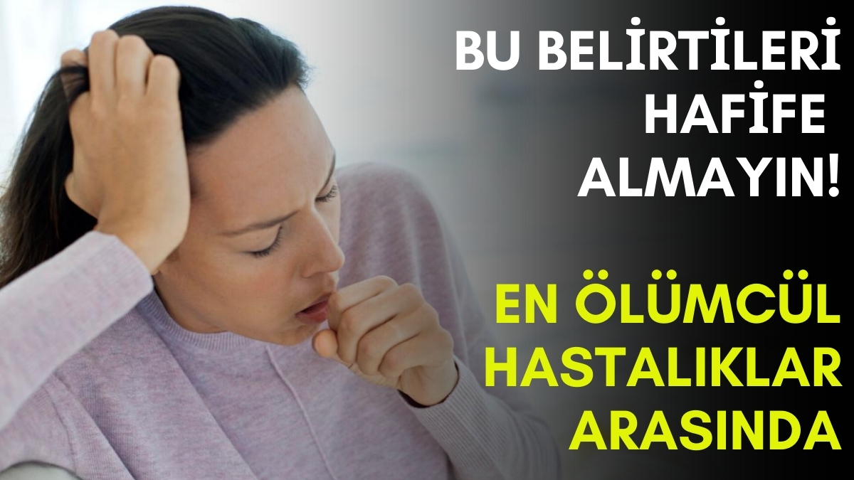 Öksürüğünüz 3 haftadan fazla sürüyorsa dikkat! Türkiye'de en çok ...