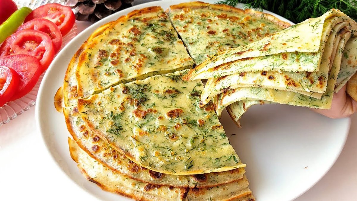 Kahvaltıda yemek için yarışacaklar! Nefis otlu krep tarifi: Börek ...