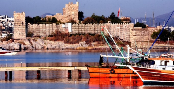 Bodrum'da tablo gibi kış manzarası - KARAR