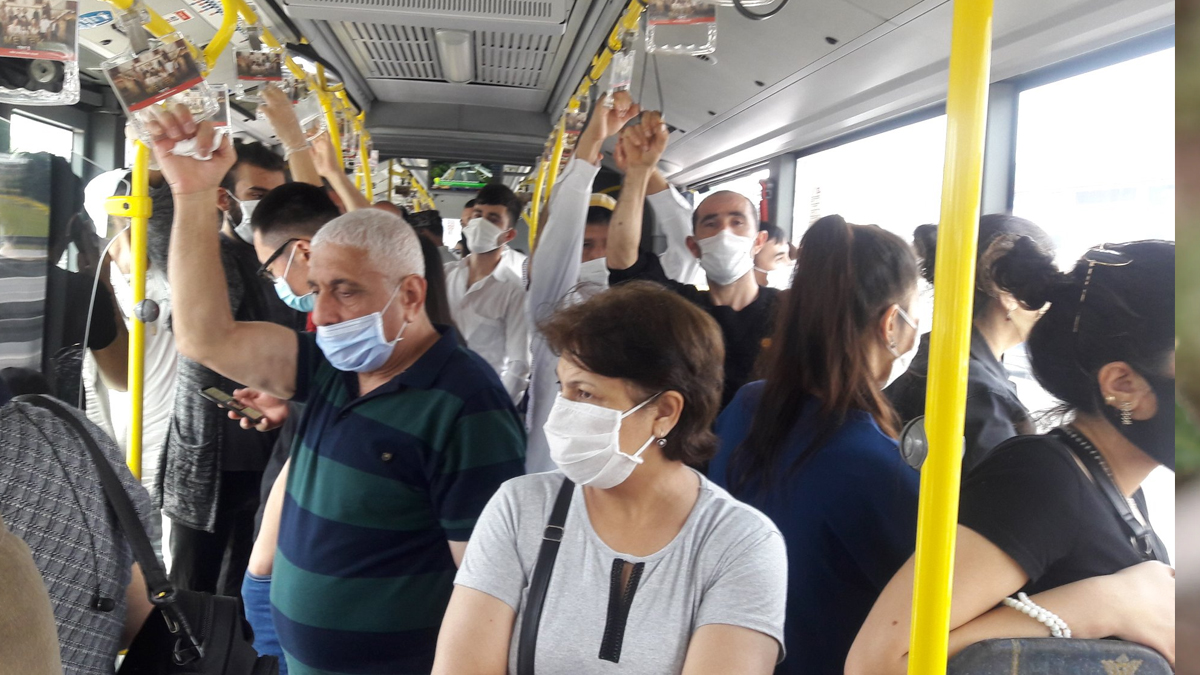 Dikkat çeken toplu taşıma tavsiyesi Dikkat çeken toplu taşıma tavsiyesi