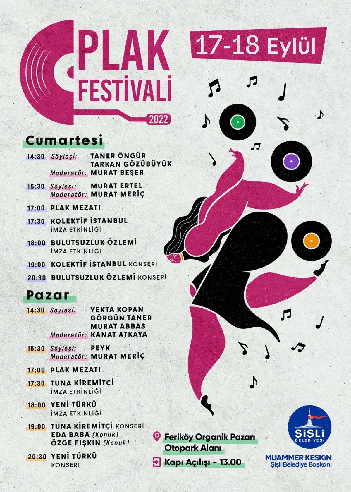Şişli Plak Festivali’ne geri sayım başladı - KARAR
