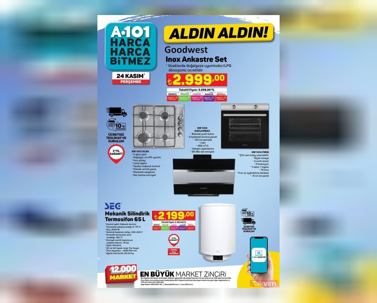 A101'den izdiham yaratacak indirimler! 24 Kasım 2022 A101 aktüel indirimli ürünler yayınlandı ...